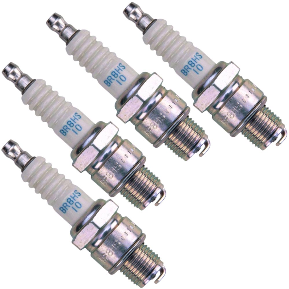 NGK 4 Pack of OEM Standard Spark Plugs # BR8HS-10-4PK | eBay